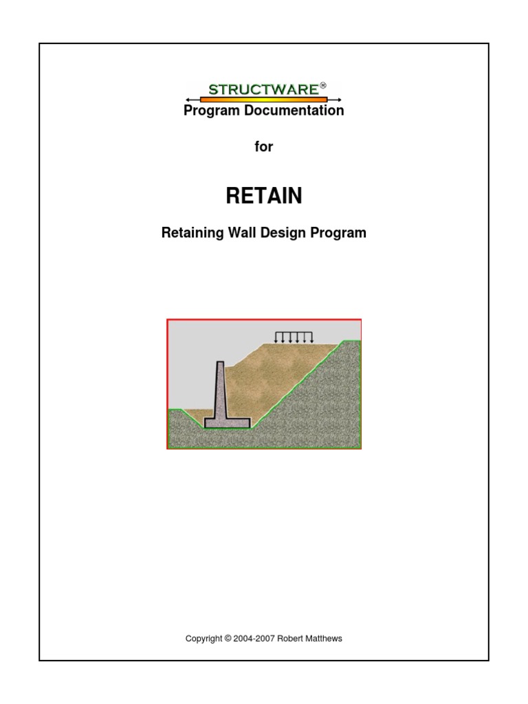 Retain Documentation | PDF | Stress (Mechanics) | Concrete