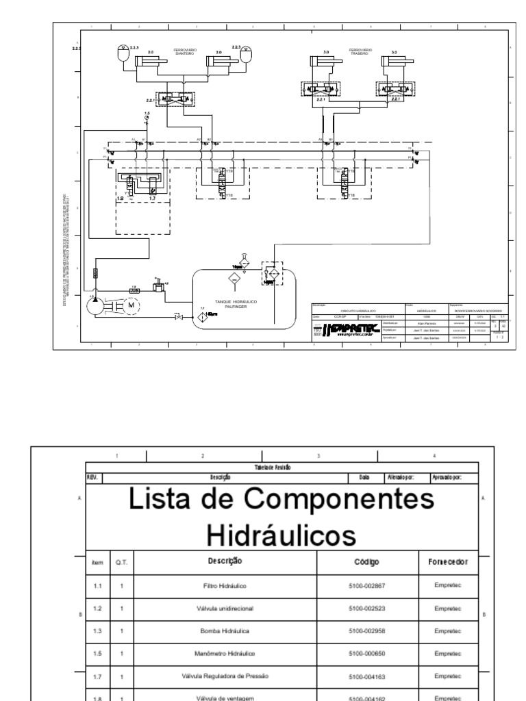 Circuito Hidraulico | Descargar gratis PDF | Hidráulica