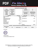 Salary Annexure Format in Excel | PDF