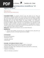 05.experimento ¿Flota o Se Hunde? | PDF | Peso | Masa