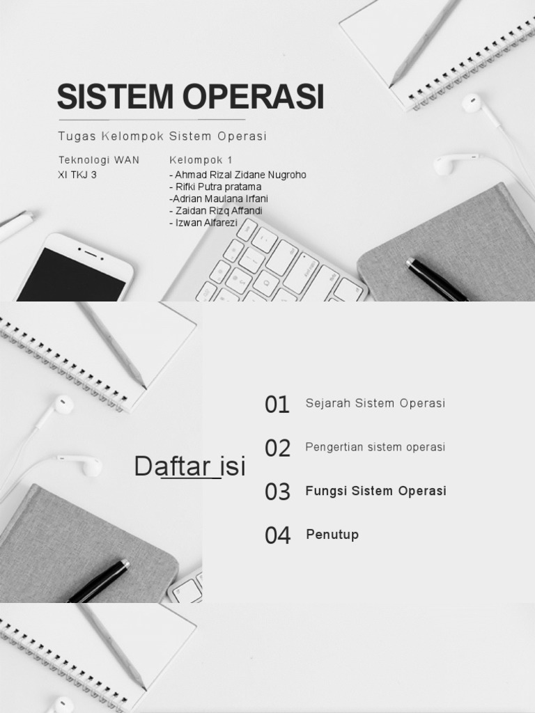 Sistem Operasi Tekwan | PDF | Komputer