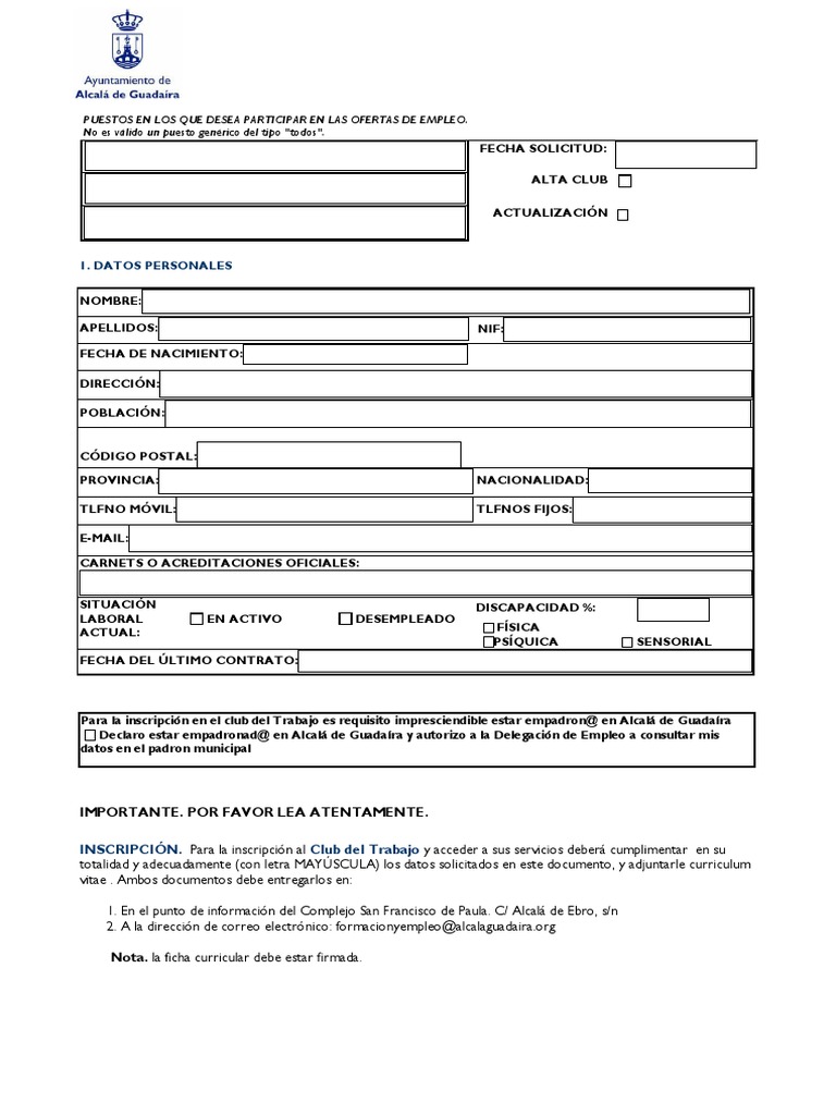 248 Ficha Curricular | PDF