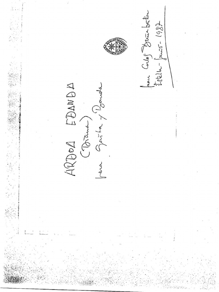 Ardoa Edanda | PDF
