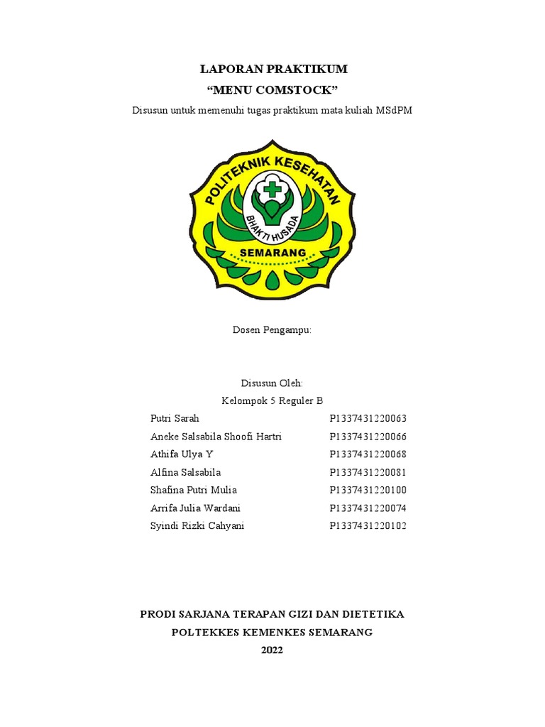 Kelompok 5 - Laporan Praktikum Comstok | PDF