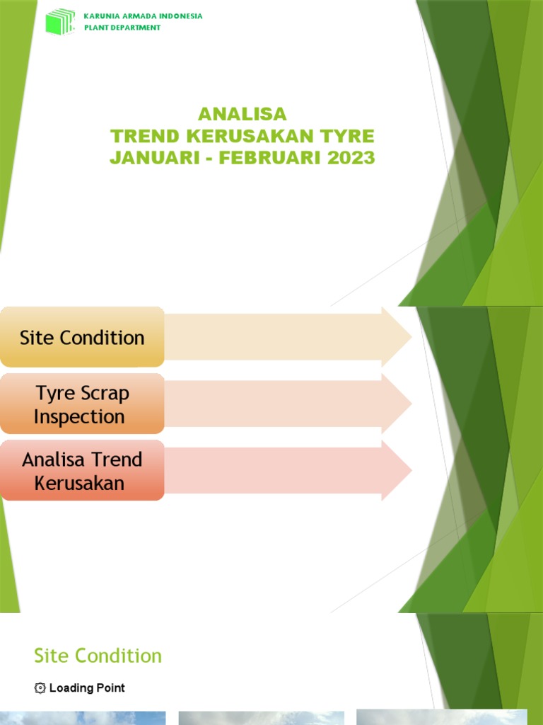 Analisa Trend Kerusakan Tyre | PDF