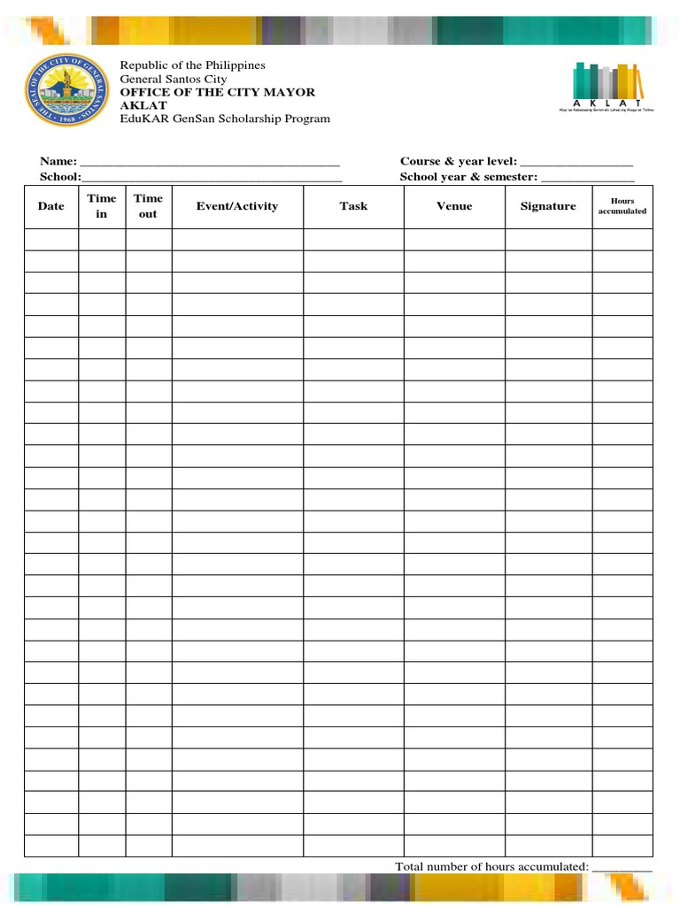 Updated Tally Sheet | PDF