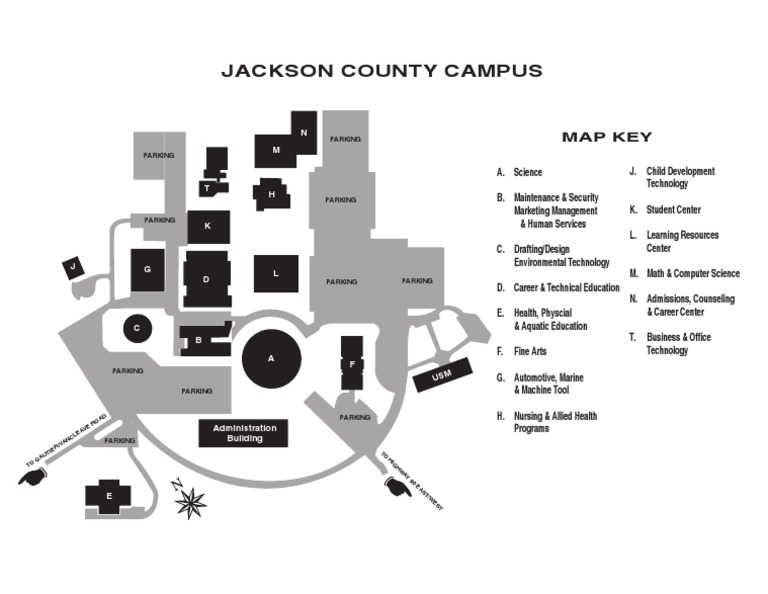 JC Campus Map 2 | PDF