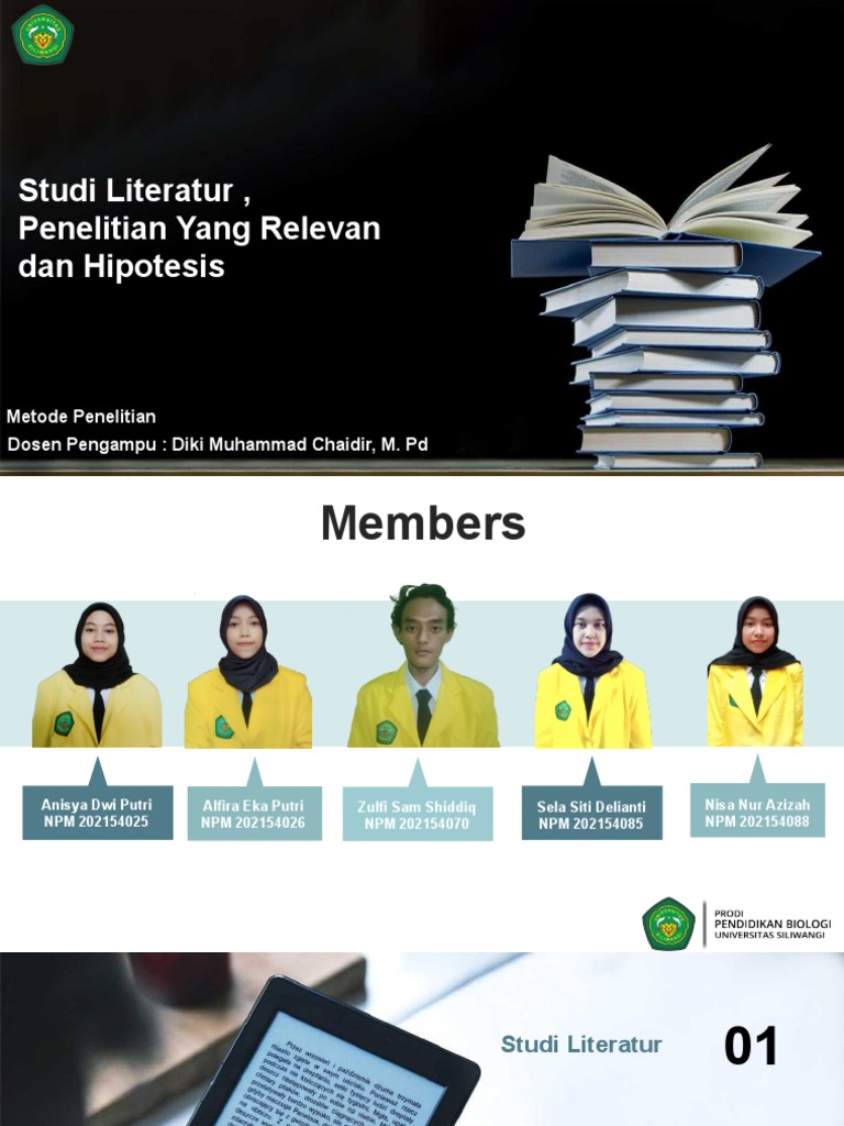 Metode dan Tujuan Studi Literatur | PDF