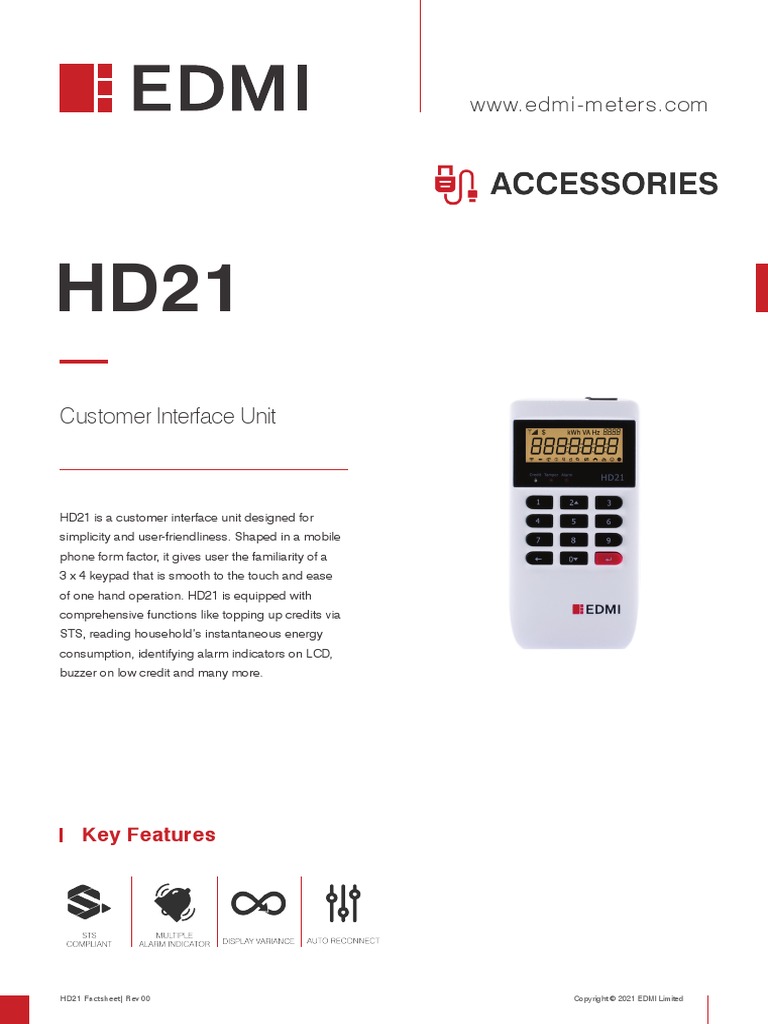 HD21 Factsheet English | PDF | Power Supply | Computer Engineering