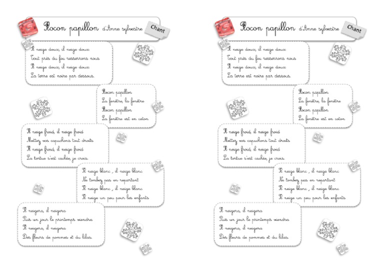 Flocon Papillon | PDF