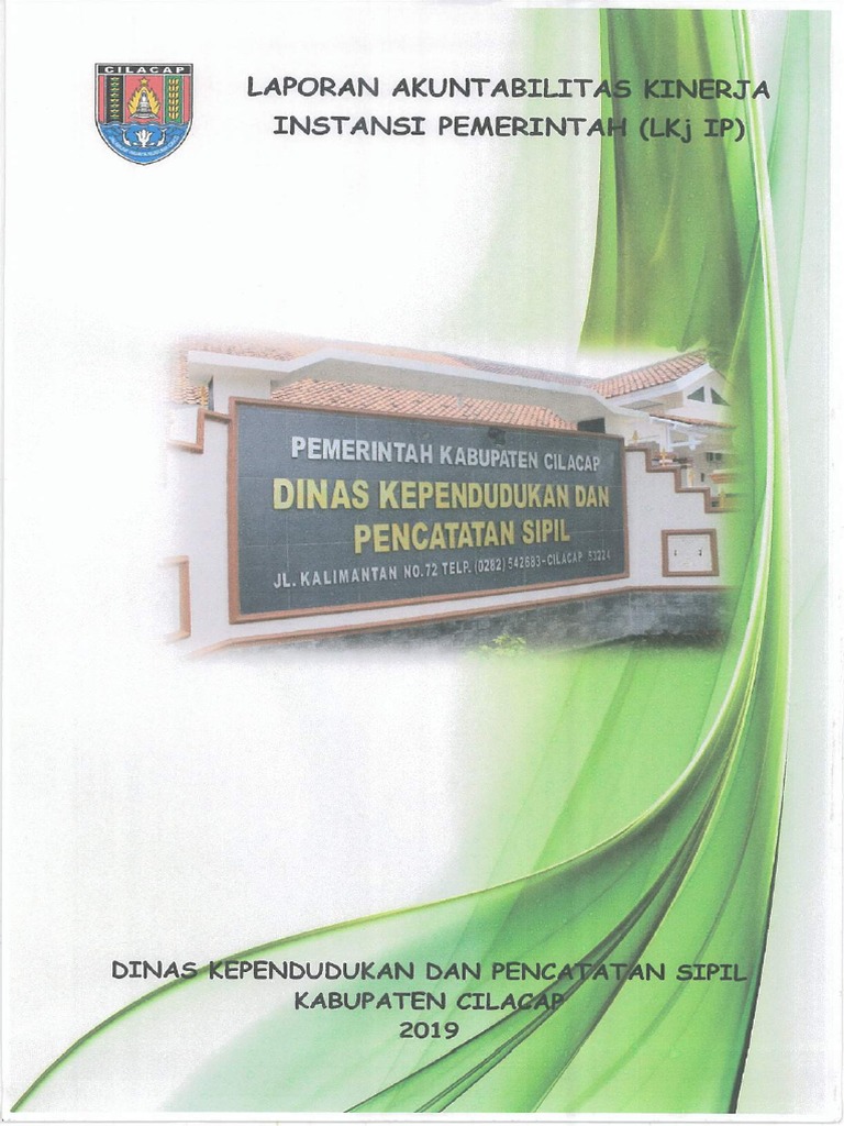 LKJIP Disdukcapil 2019 | PDF