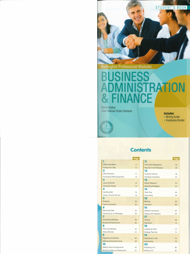 Business Administration&Finance Studentsbook PDF | PDF