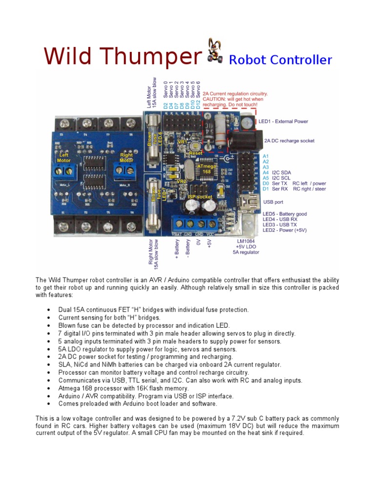 Wild Thumper Controller Instructions | PDF | Battery (Electricity ...