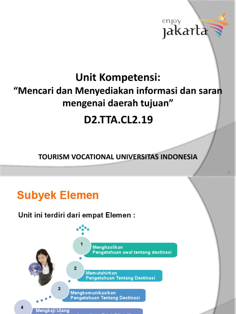 L3 D2 TTA CL2 19 Mencari Dan Menyediakan Informasi Dan Saran Mengenai DTW | PDF | Karier ...