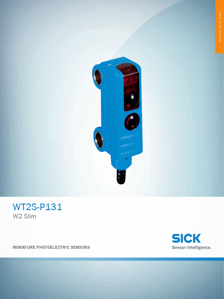 Miniature photoelectric sensors product data sheet | PDF ...