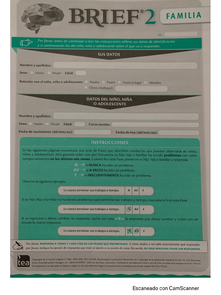 Brief 2 - Familia | PDF