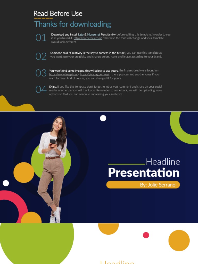 Creative Morph POWERPOINT Slides | PDF | Software