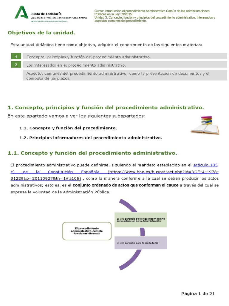Ley39 U03 | PDF | Gobernancia | Justicia