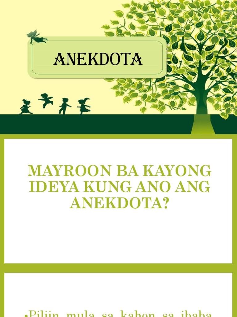 Fil 3 1-Anekdota | PDF