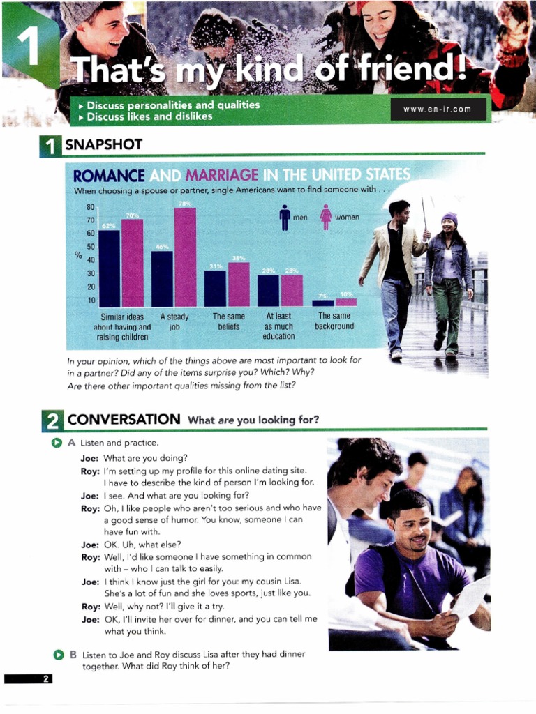 Interchange 3, 5th Edition, Units 1-3 Completas | PDF
