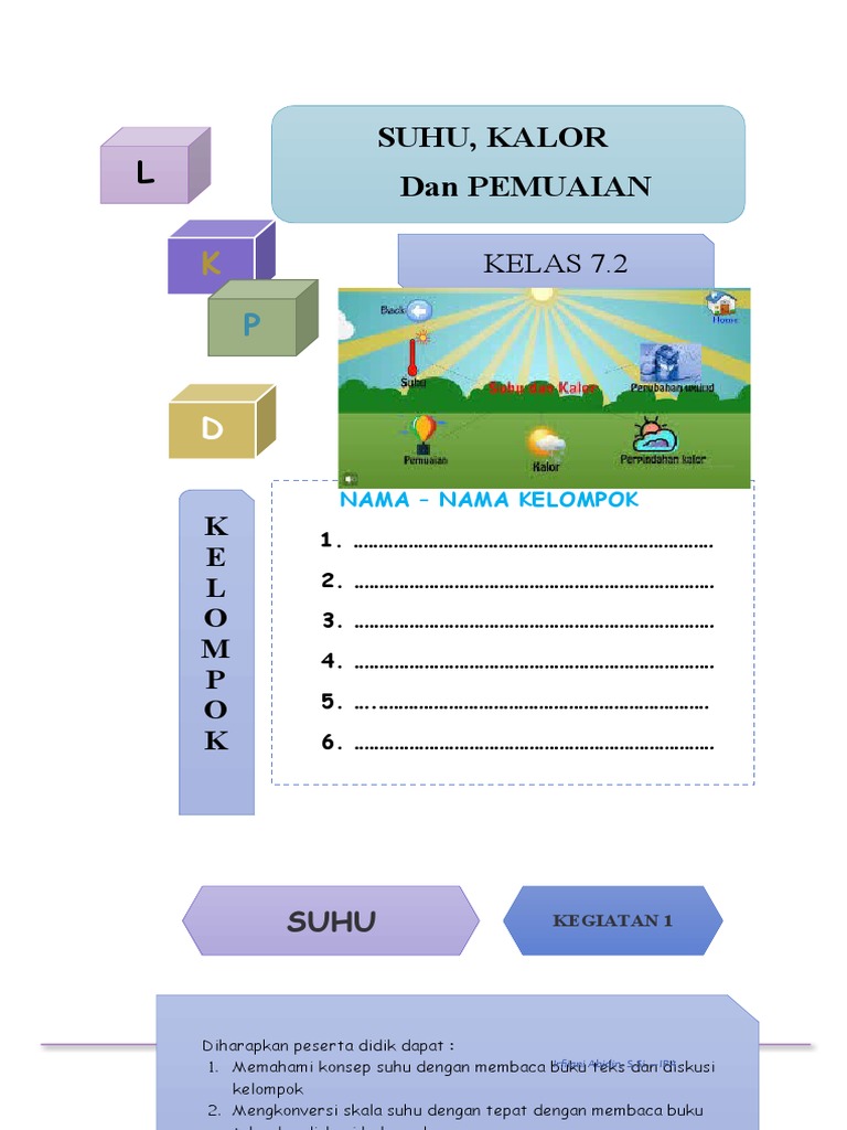 LKPD Suhu | PDF