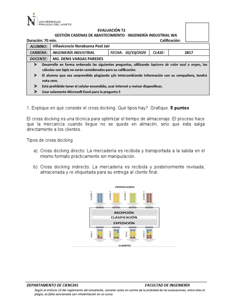 T2 - SCM - 2020-Ii - Pool Jair Villavicencio Norabuena | PDF
