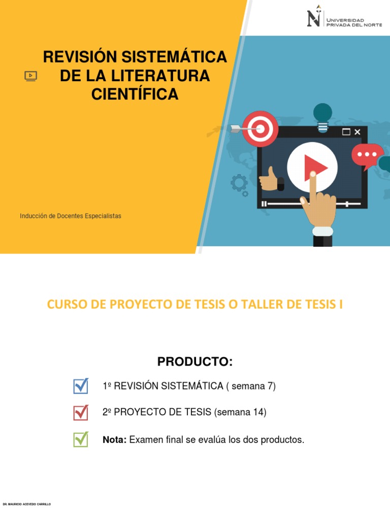 Revisión Sistemática de Literatura Científica | PDF | Revisión sistemática