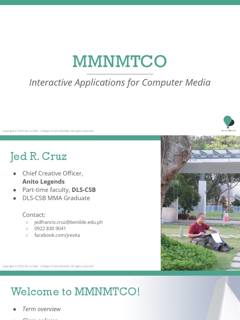 MMNMTCO Week 1 | PDF | Software | Computing