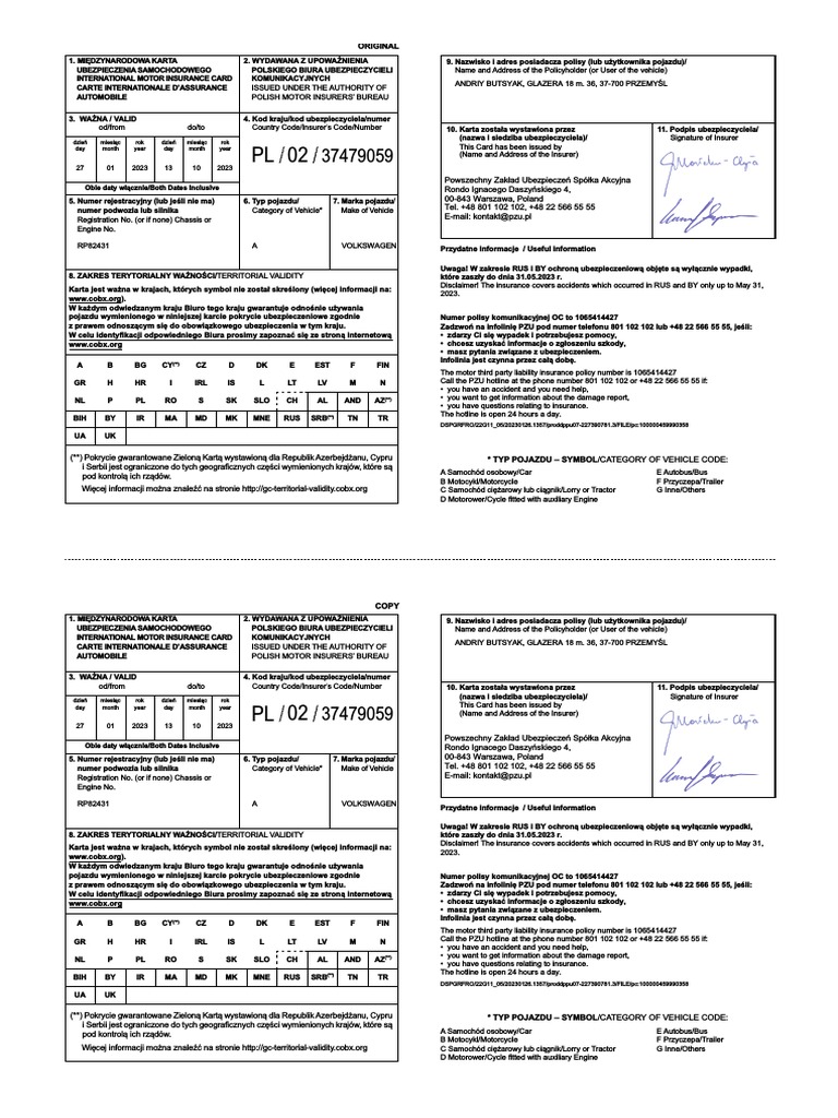27 01 2023 13 10 2023 Obie Daty Włącznie/both Dates Inclusive | PDF