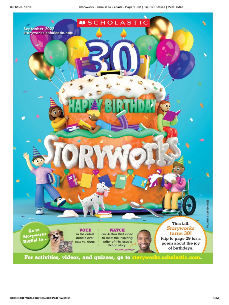 Storyworks - Scholastic Canada - Page 1 - 32 - Flip PDF Online - PubHTML5 | PDF