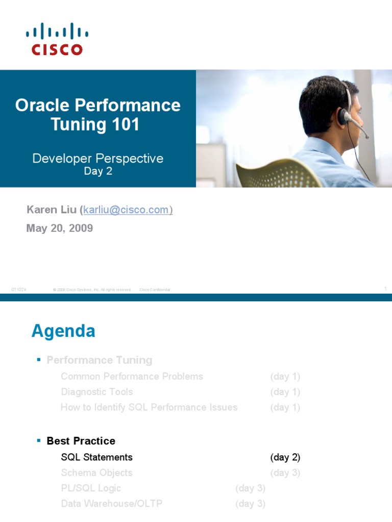 Oracle Performance Tuning 101 Developer Perspective 090528 2 Pdf Sql Computing