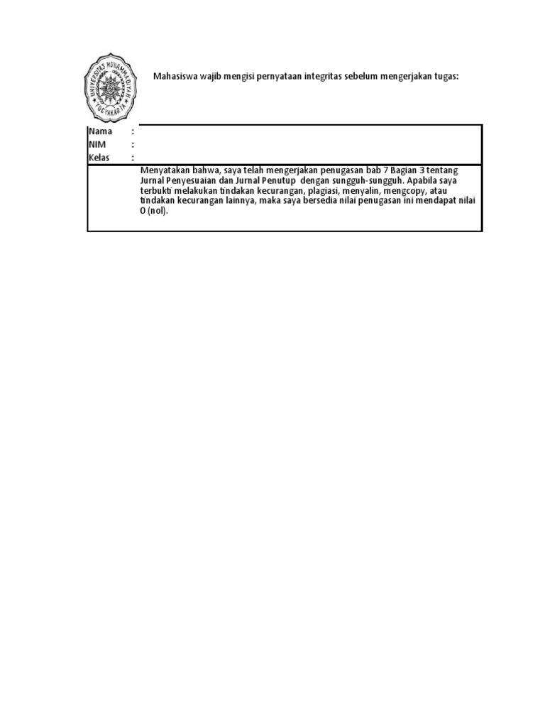 Jawaban Soal Ajp - Jurnal Penutup | PDF