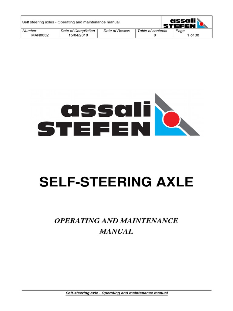 Assali Stefen - Itália | PDF | Axle | Screw