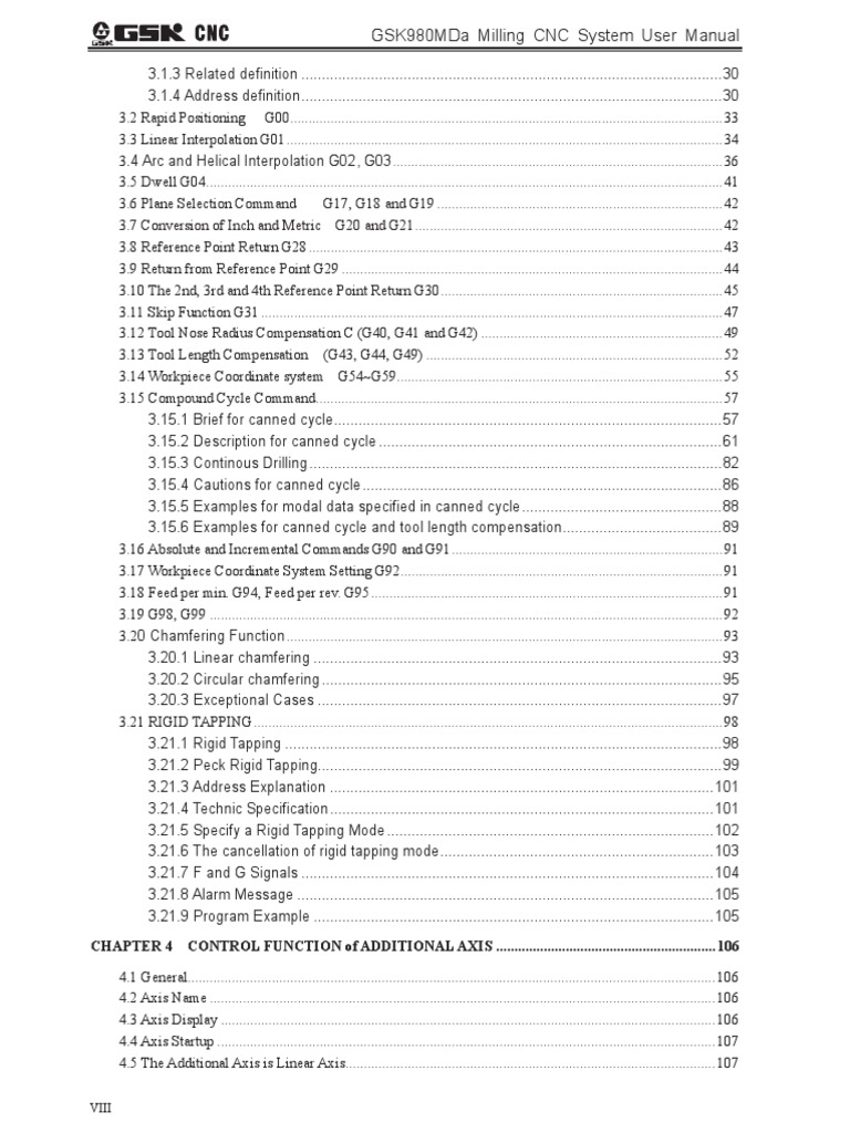 GSK980 MDa Manual | PDF | Numerical Control | Computer File