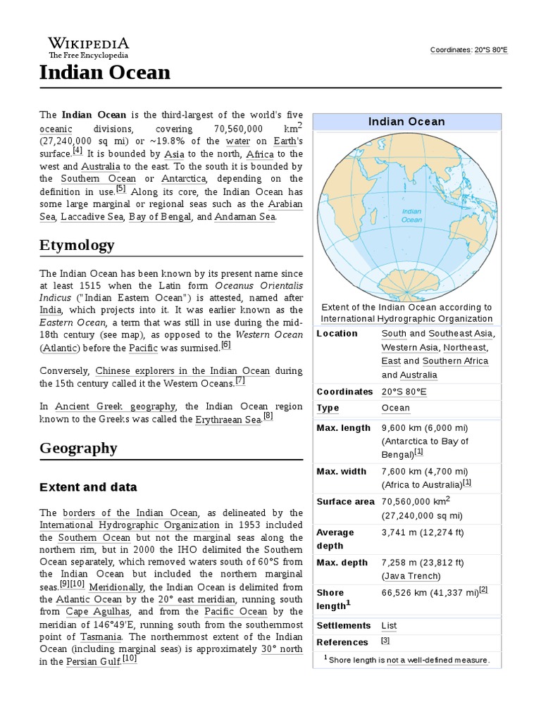 Indian | PDF | Indian Ocean | Monsoon