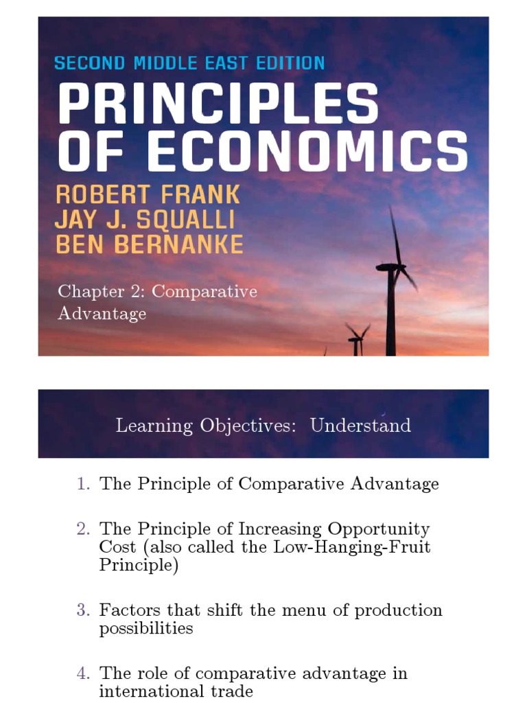 Chapter 02 - Comparative Advantage | PDF | World Trade Organization | Free Trade