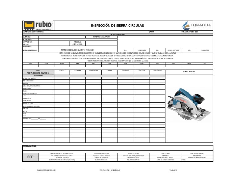 Cierra Circular | PDF
