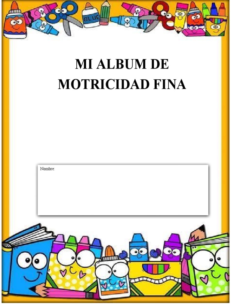 Mi Cuaderno de Motricidad Fina | PDF