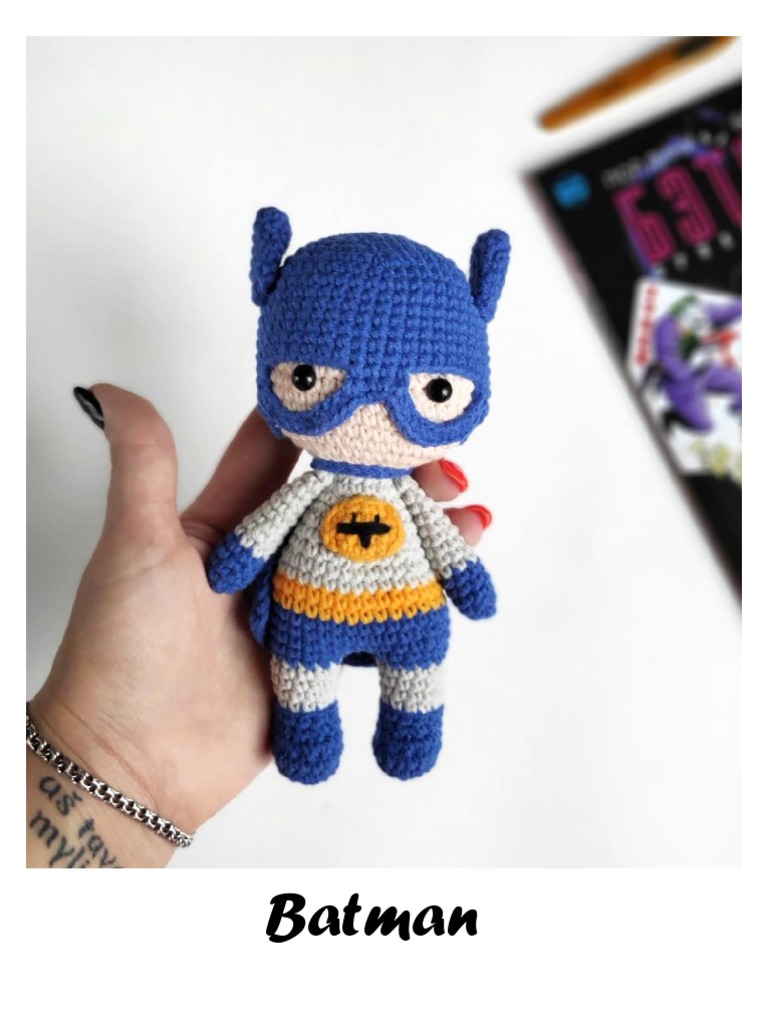 Batman | Download Free PDF | Crochet | Decorative Arts