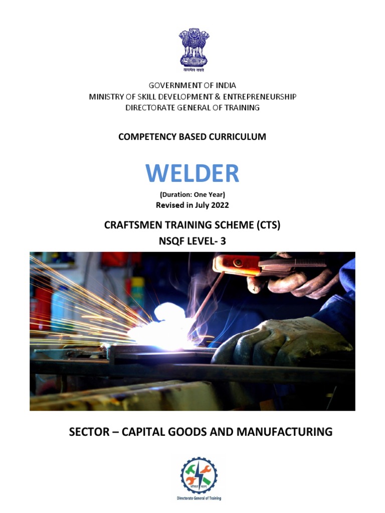 NSQF Level 3 Welder Curriculum Overview | PDF | Welding | Construction