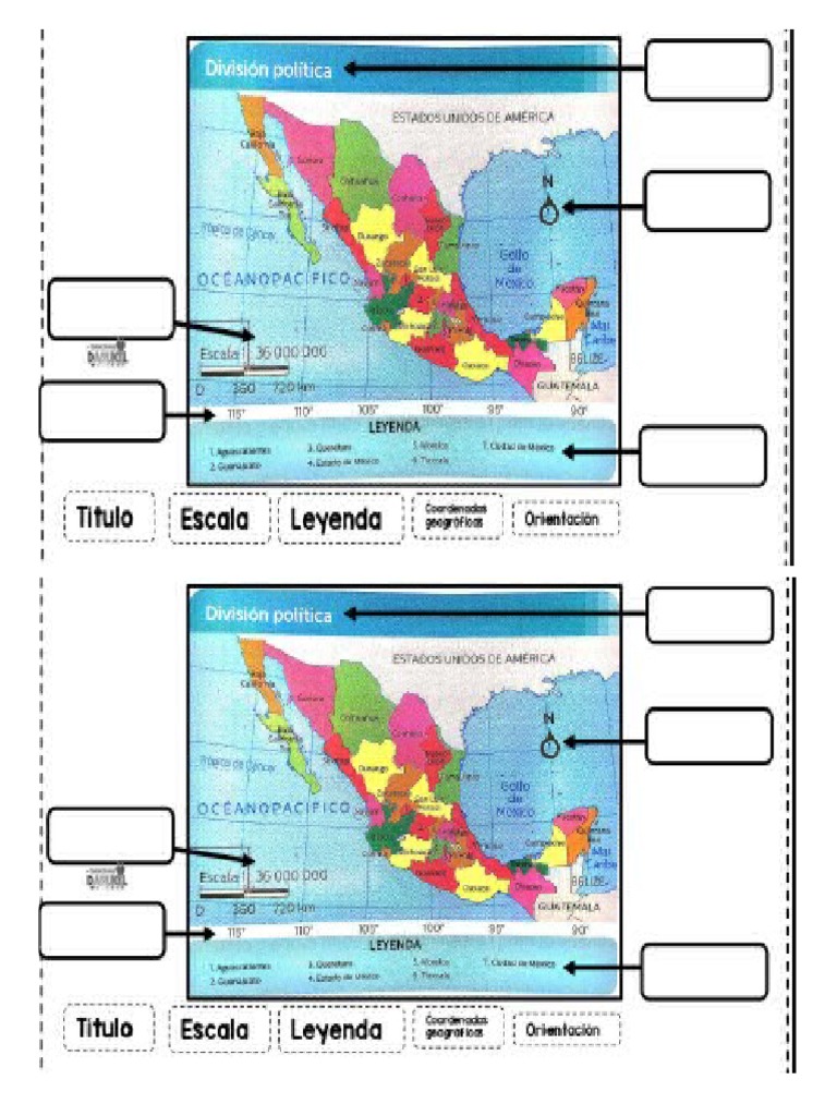 Elementos de Un Mapa | PDF