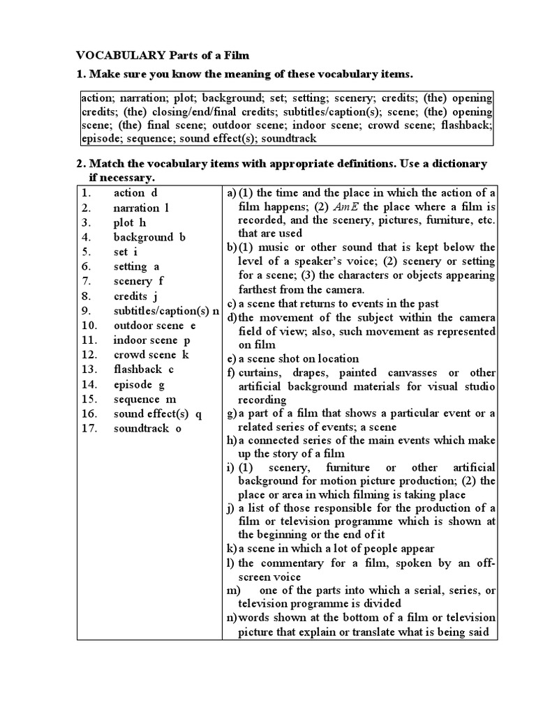 Handout 4 | PDF | Cinematography | Camera