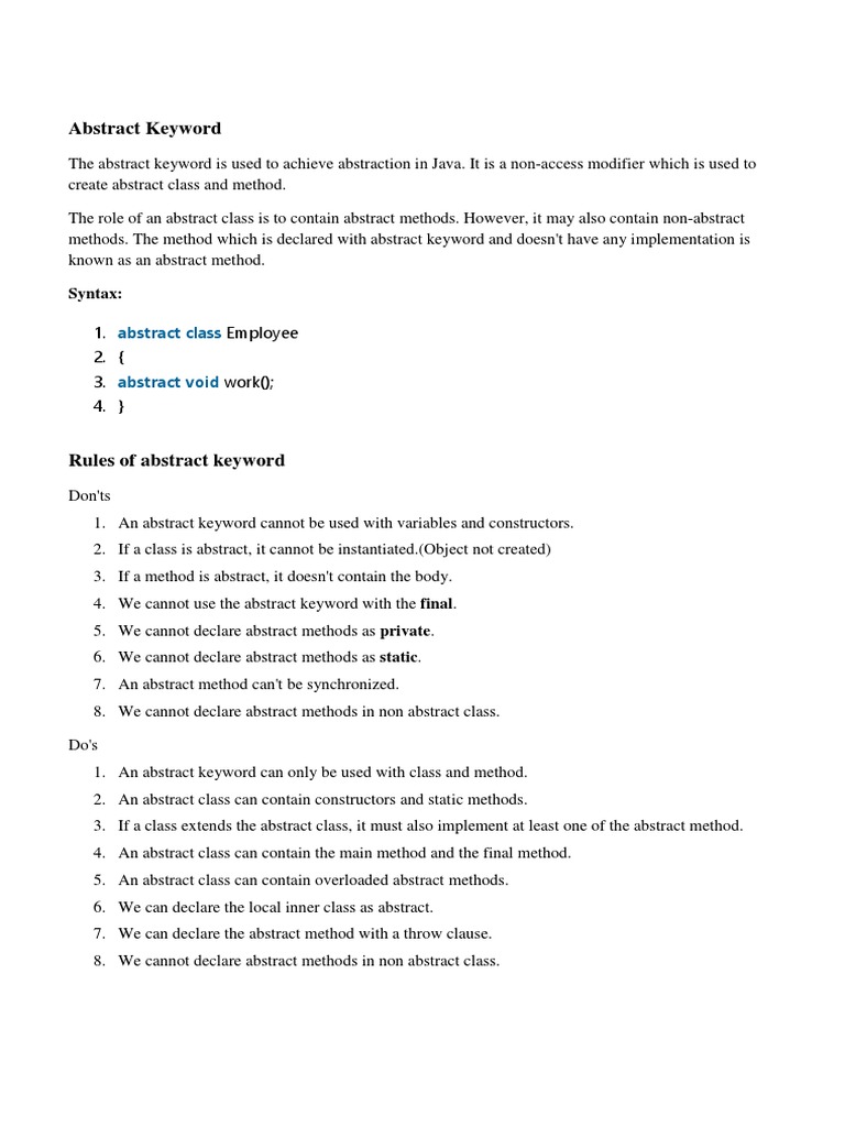 Abstract Pdf Class Computer Programming Method Computer Programming 1343