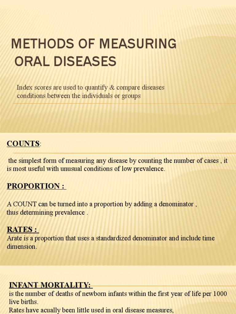 Methods of Measuring Dental Caries | PDF | Tooth Enamel | Dentin