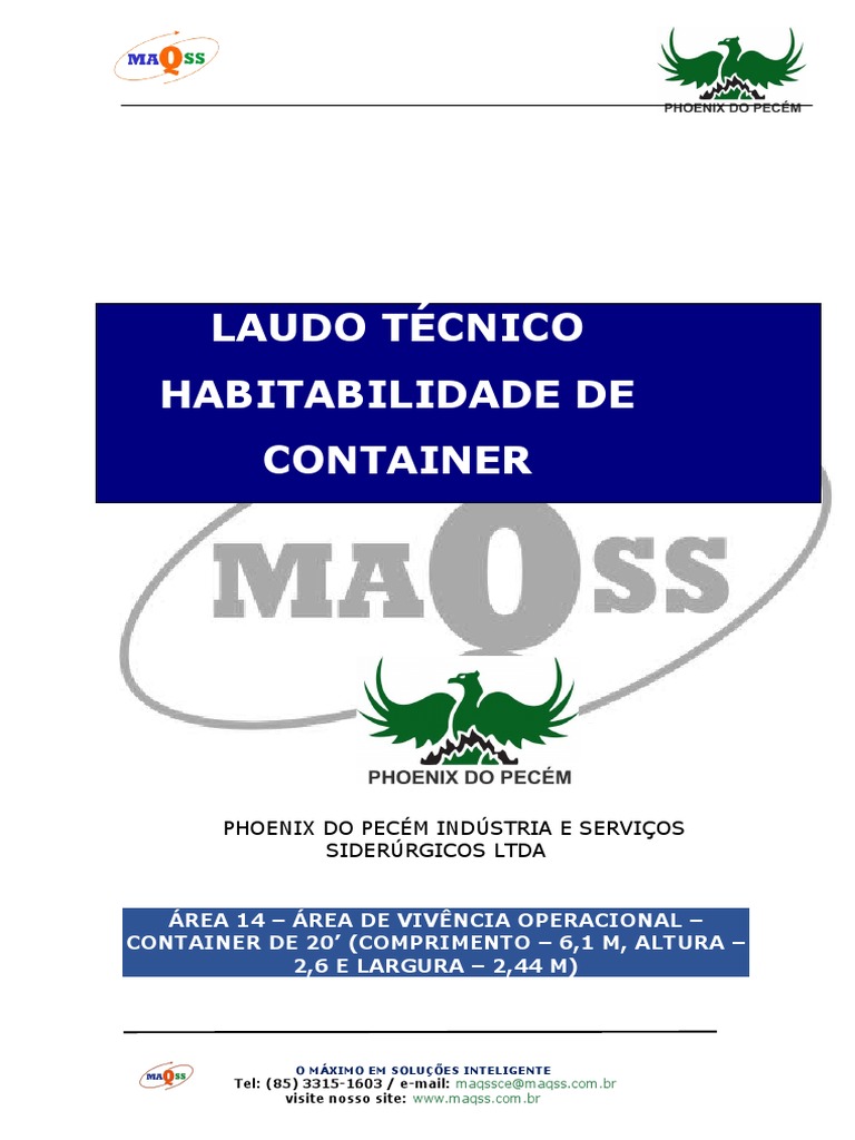 00-Laudo de Habitabilidade | PDF