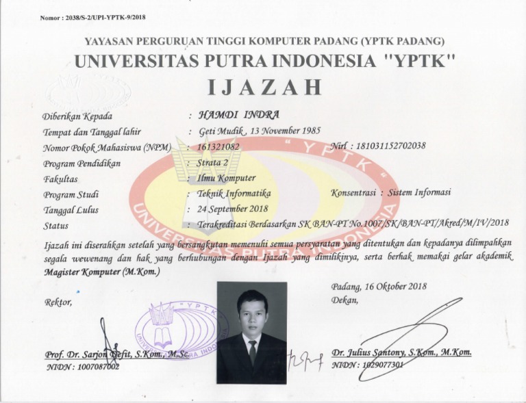 Ijazah S2 | PDF
