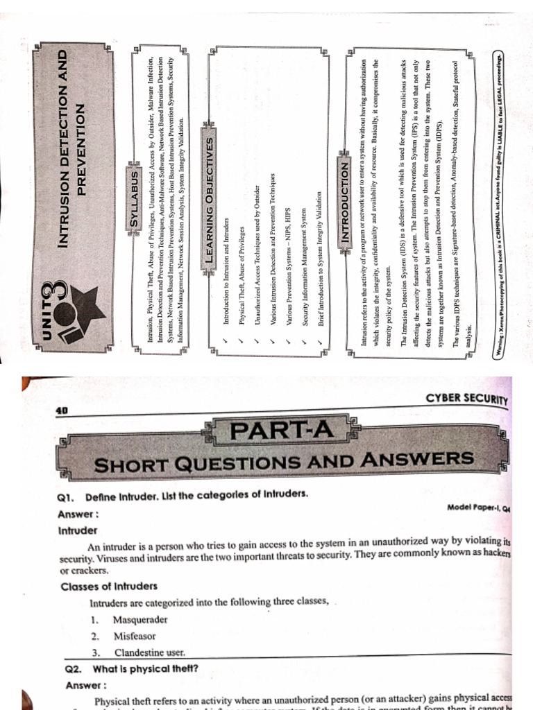 Cyber Security Unit-3 | PDF