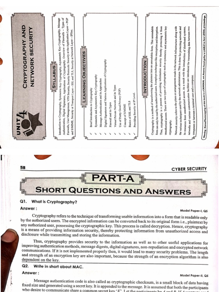 Cyber Security Unit-4 | PDF