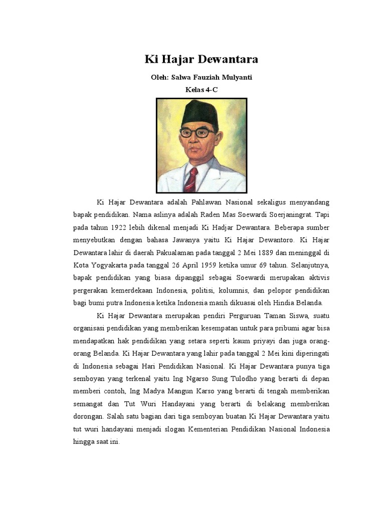 Ki Hajar Dewantara | PDF
