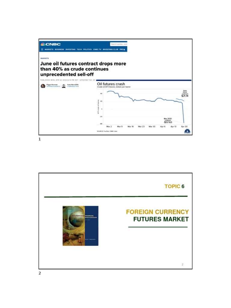 Ifm - 6 | PDF | Futures Contract | Futures Exchange